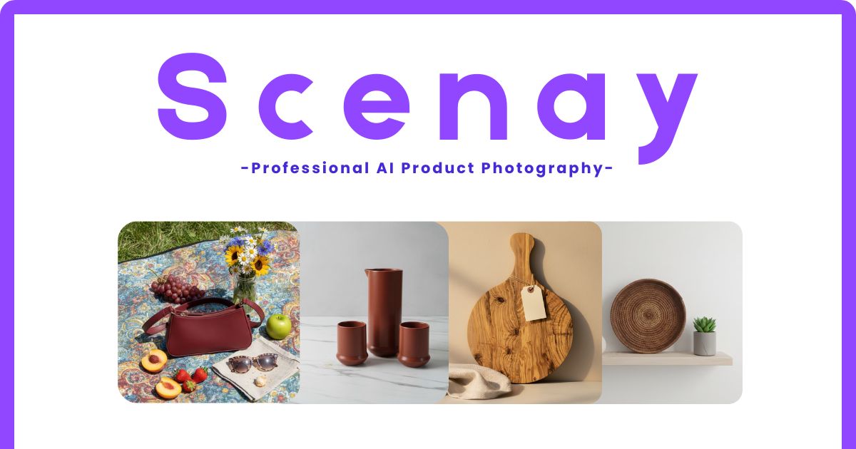 AI Product Photography Generator · Scenay